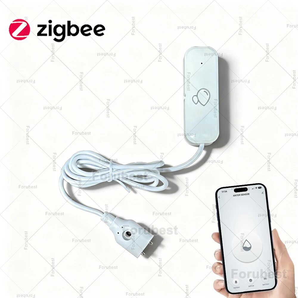 Датчик протечки воды Tuya Zigbee