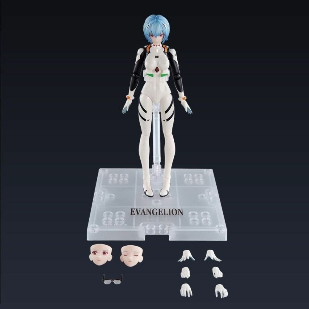 Blokees Evangelion EVA-0 Фигурка: Аянами Рей, Мари Макинами, Игрушка Сборная, Подарок