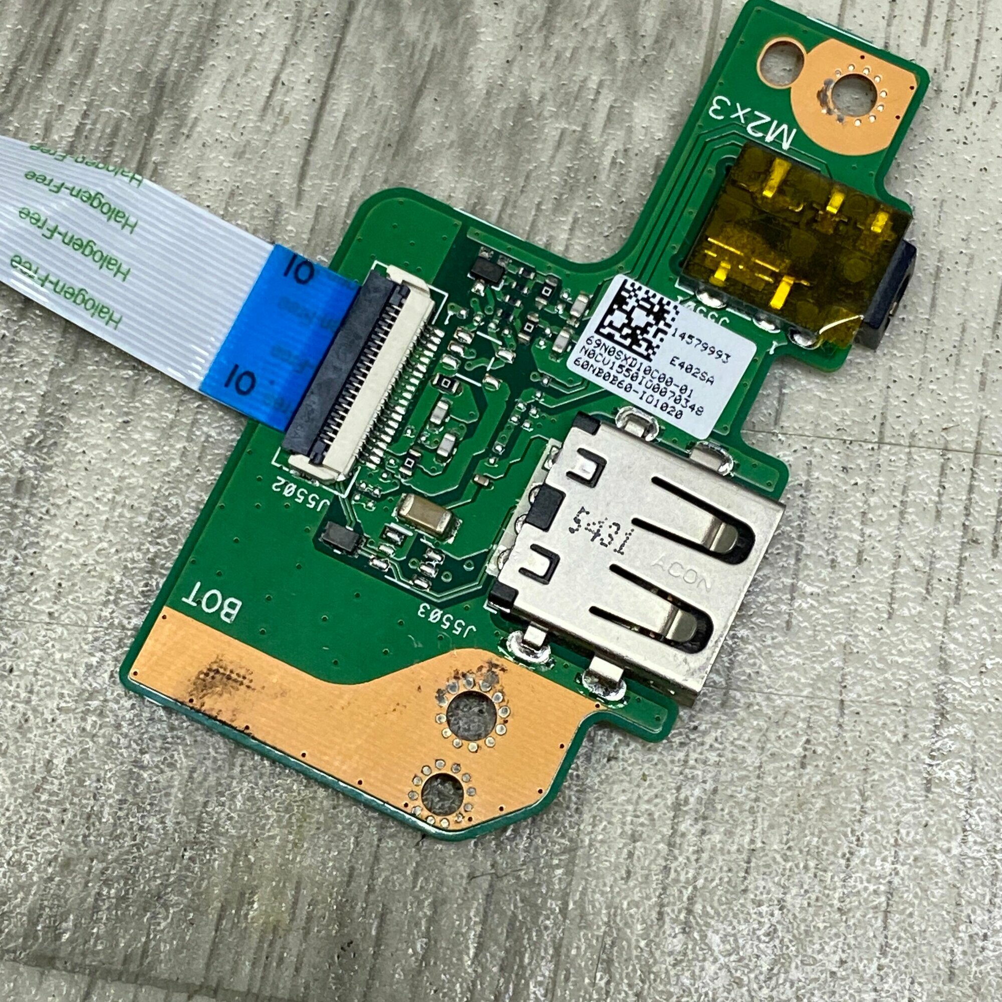 Плата USB со шлейфом Asus E402S — фото 1
