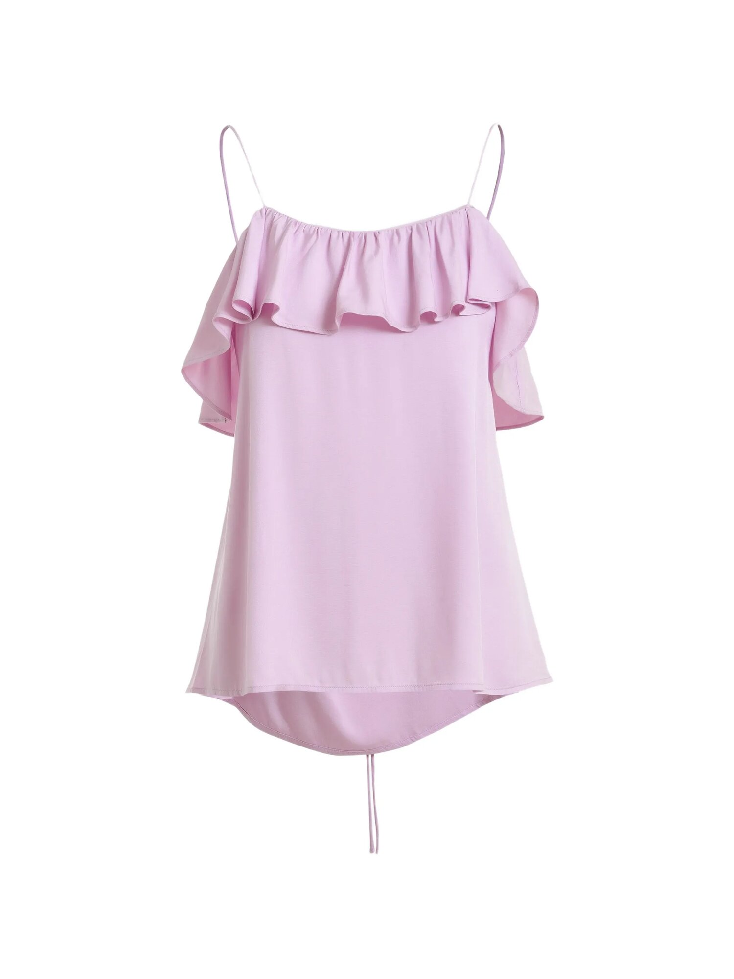 Топ Ruffled-neck top