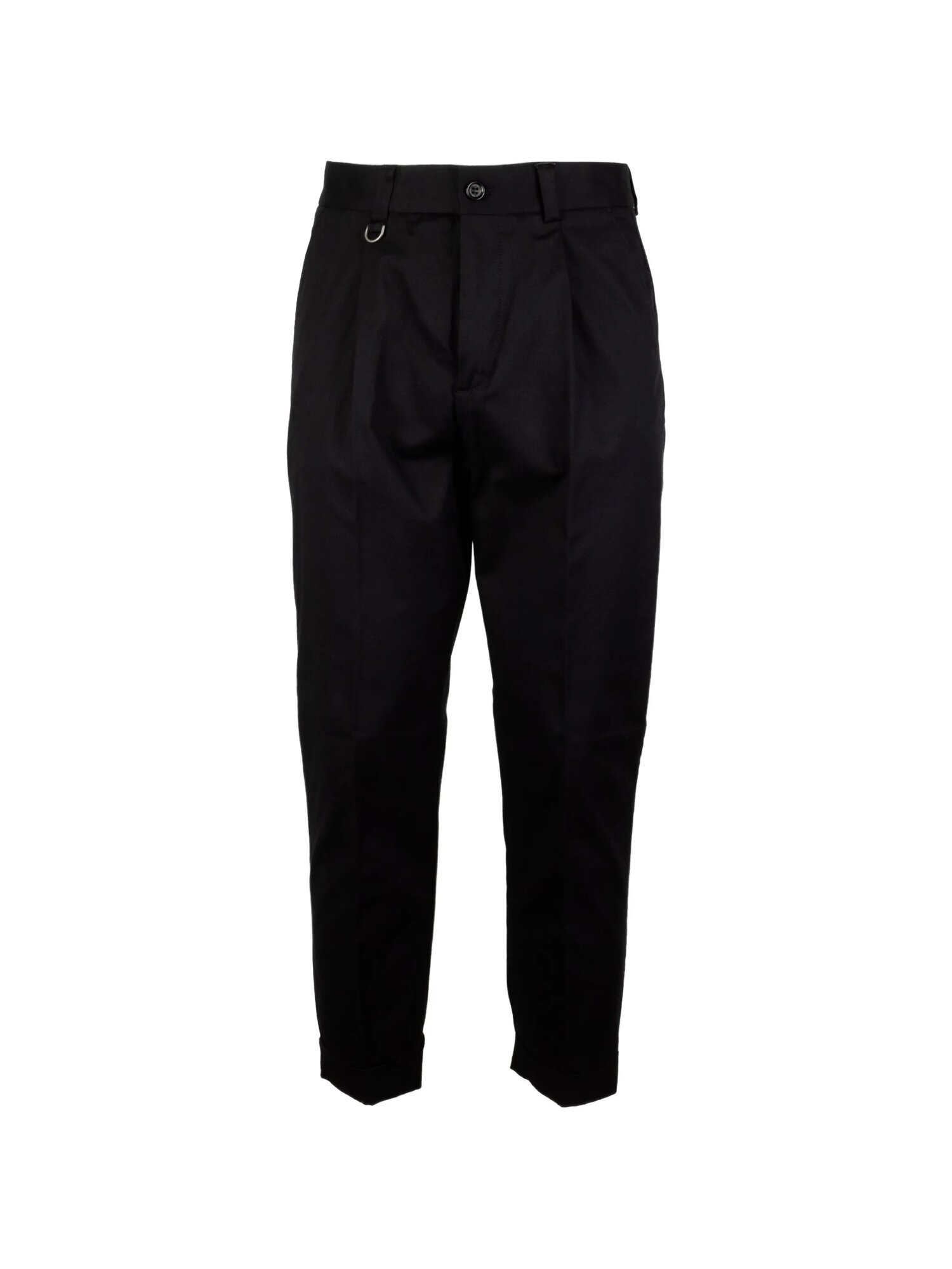 Брюки Pleated turn-up trousers
