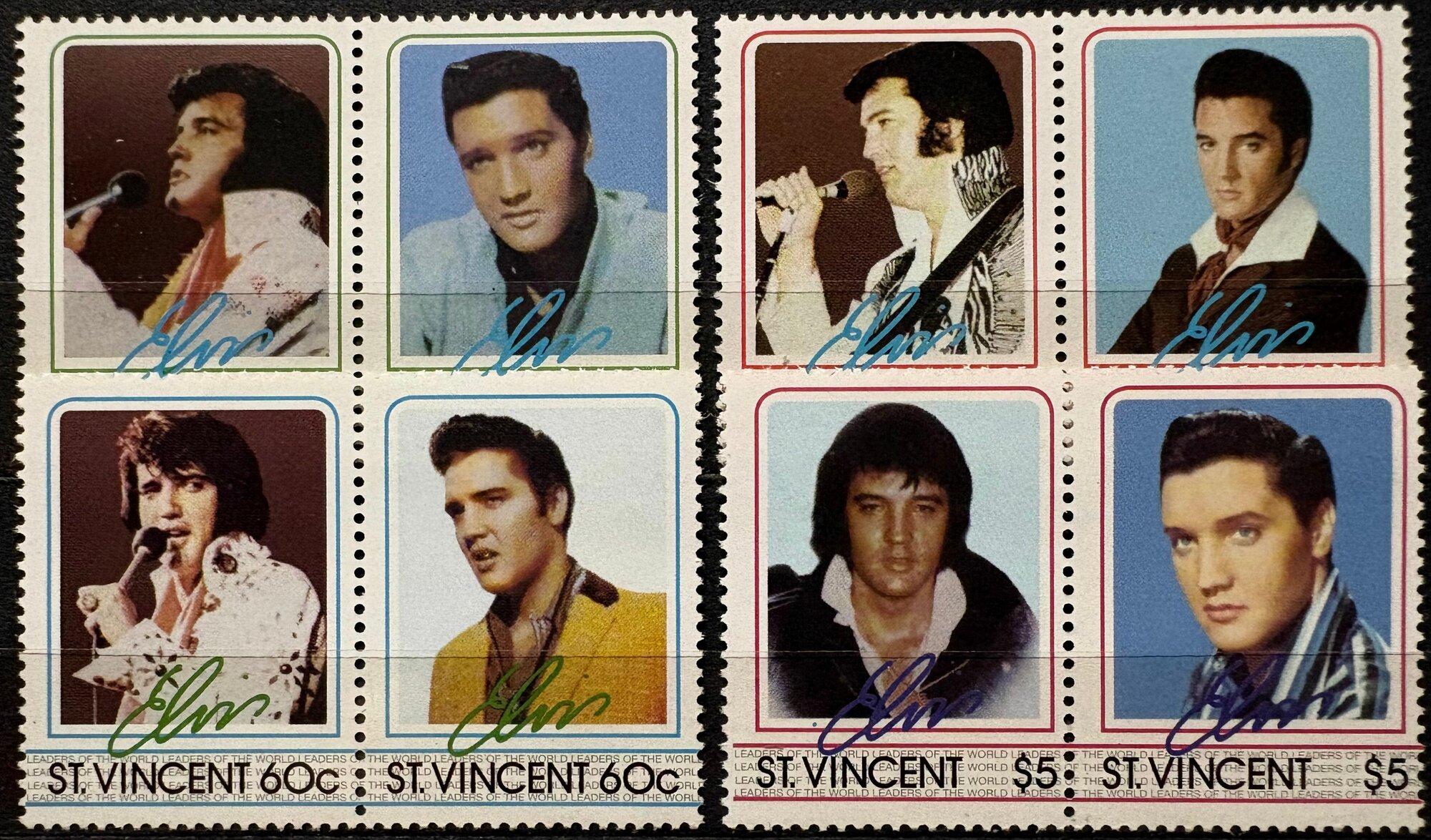 Сент-Винсент 1985, История. Элвис Пресли