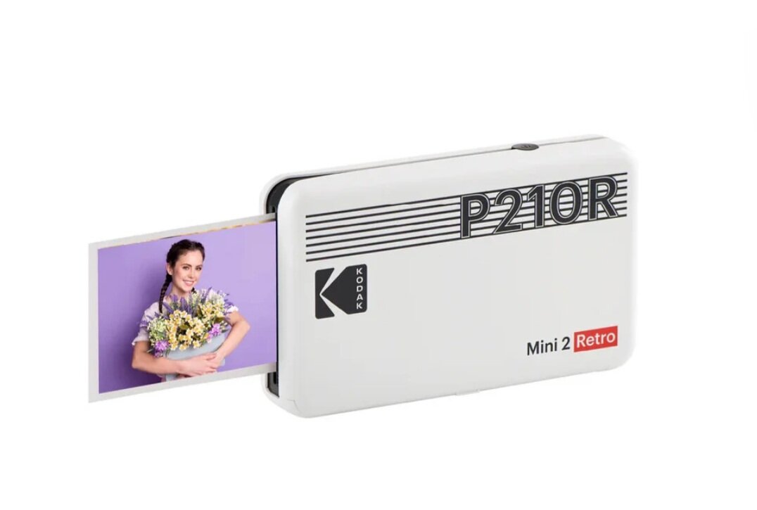 Мобильный фотопринтер Kodak Mini 2 Retro P210R W