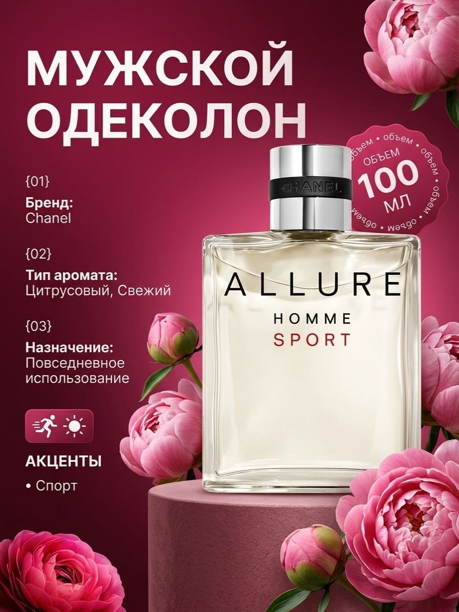 Chanel allure sport cologne