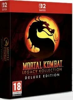 Игра на картридже Mortal Kombat Legacy Kollection Deluxe edition сборник игр, версия для Nintendo Switch 2, английский язык