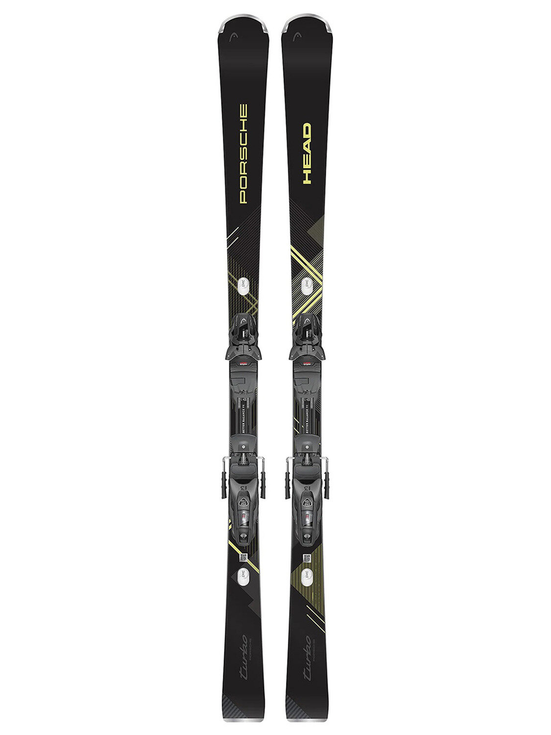 Горные лыжи с креплениями Head Porsche 7 series SW BB-PR + Protector PR 13 GW 24/25 , для мужчин , Черный