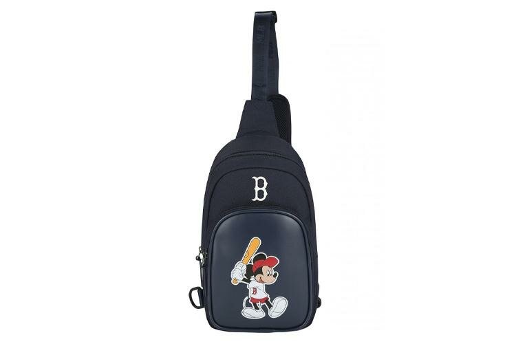 Сумка слинг Сумка-слинг унисекс MLB Disney Mickey Mouse Polyester Army Blue