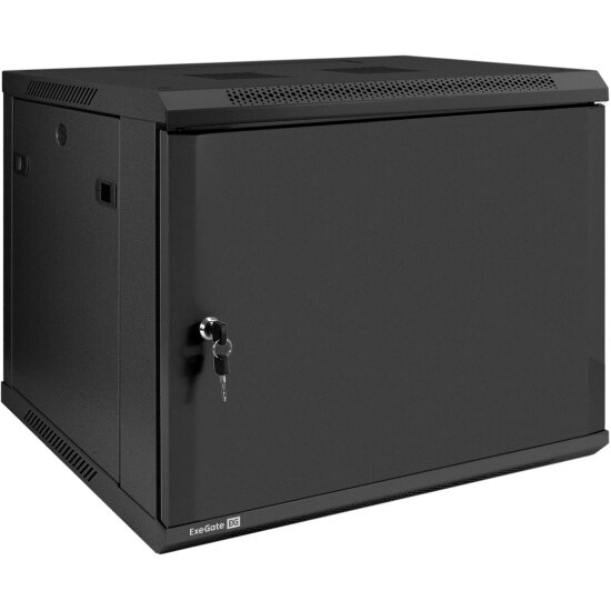 Шкаф телекоммуникационный Exegate EC-WM-9U.450. M. BLACK (EX298619RUS)