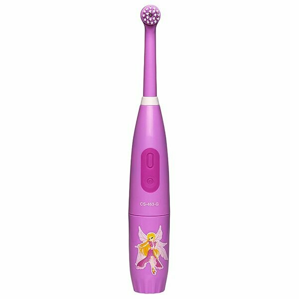 Электрическая зубная щетка CS Medica KIDS CS-463-G розовый