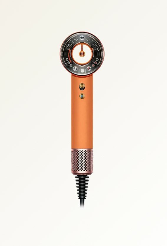 Фен Dyson Supersonic HD16 с кейсом, ceramic apricot/topaz, aбрикосовая керамика/топаз, наша вилка
