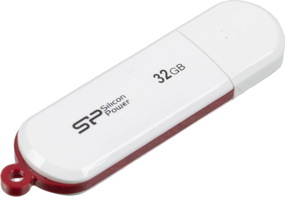Флешка USB Silicon Power карта 32Gb LuxMini 320 SP032GBUF2320V1W