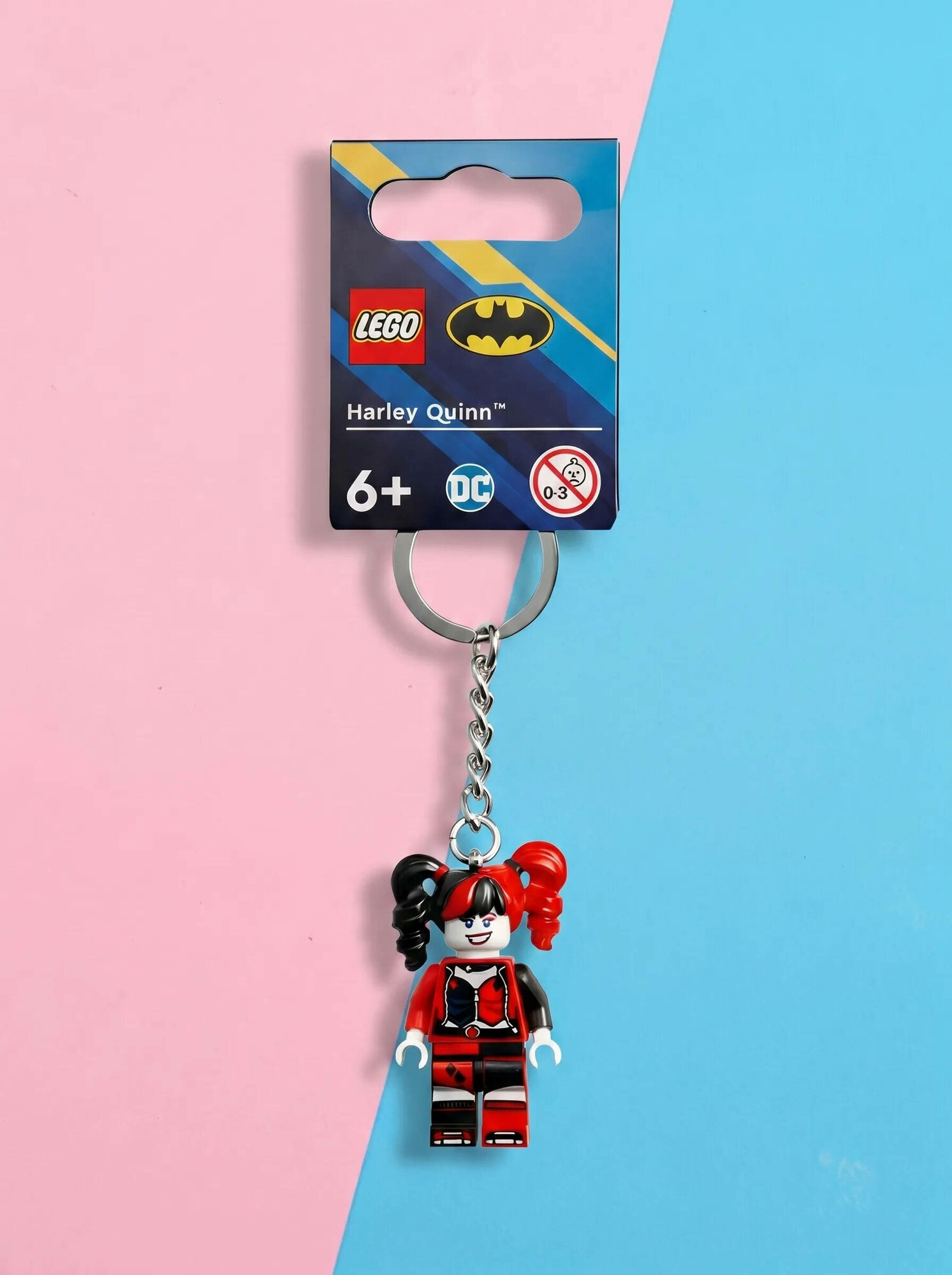 Конструктор LEGO Брелки LEGO 854238 Брелок LEGO 854238 «Харли Квинн», 5 деталей, от 16 лет