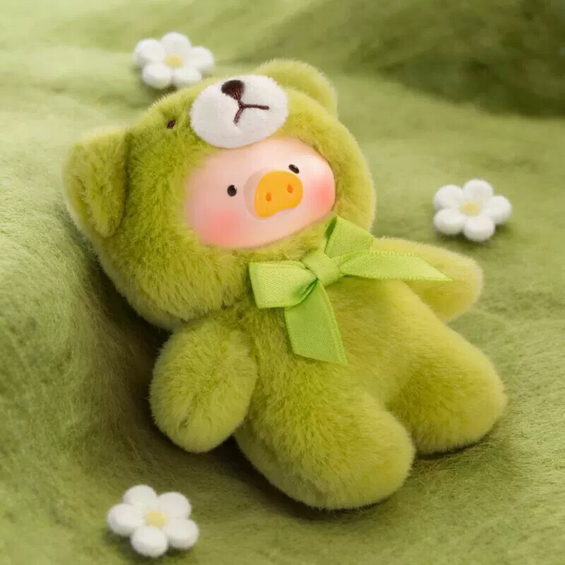 Оригинальная плюшевая подвеска-фигурка LuLu Pig Blind Box Teddy Mini Natural Whisper с виниловым лицом Шепот природы -