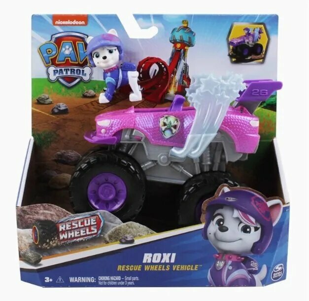 Щенячий патруль, Spin Master Nickelodeon Paw Patrol Rescue Wheels Skye / Детская машинка-трансформер С персонажами аниме, Может превращаться в реактивный самолёт Подходит для детей от4лет и старше, Скай