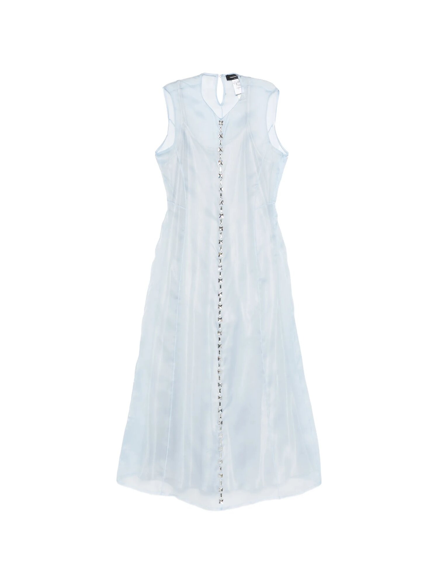 Платье Embellished sleeveless midi dress