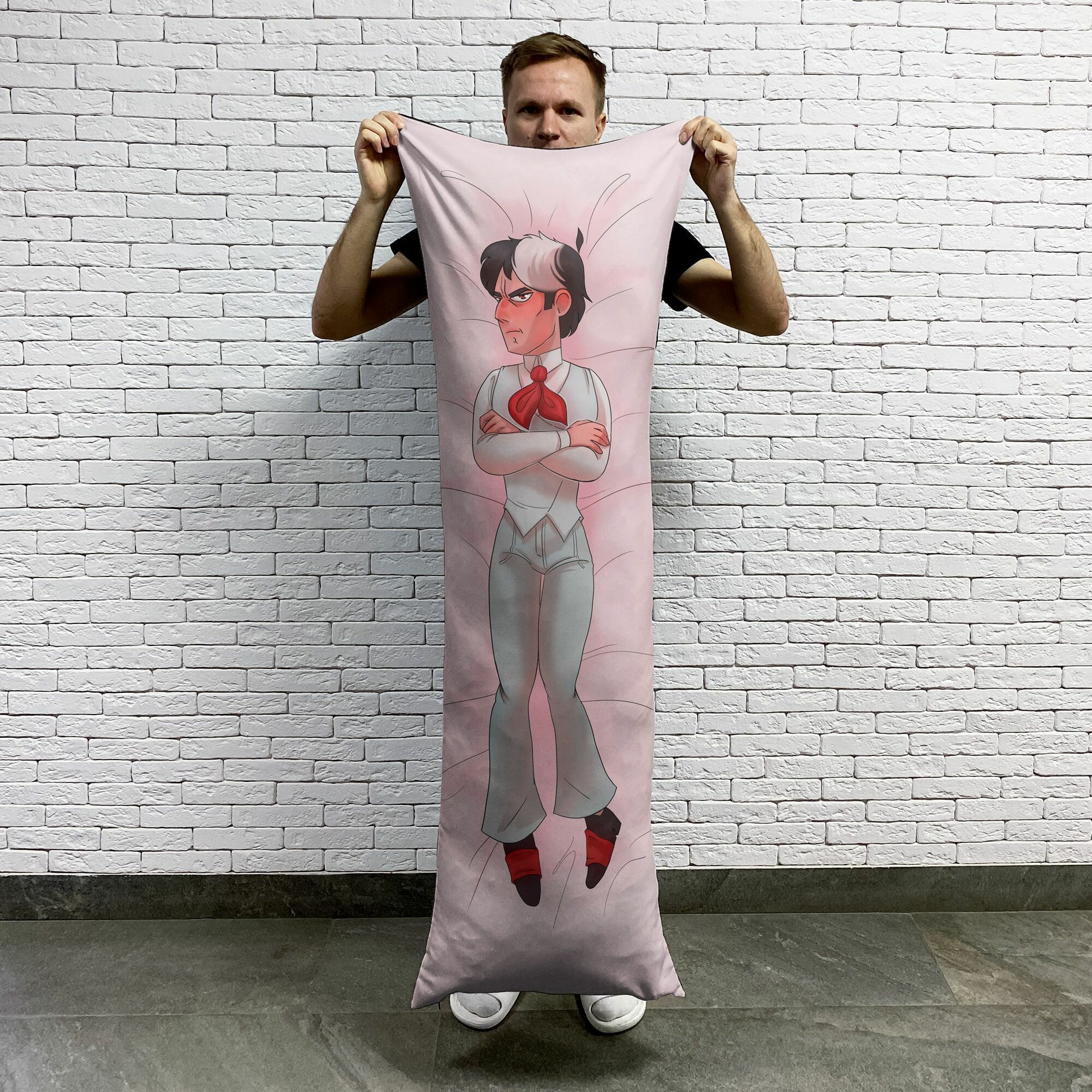 Подушка дакимакура 13 карт Рикардо и Габриэль 50x150 см