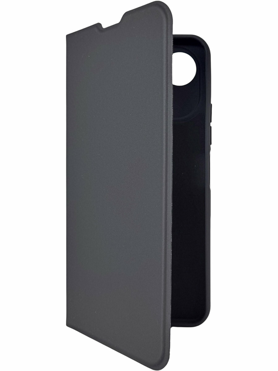 Чехол-книжка BoraSCO "Smart Cover", для TECNO Spark 40C, черный