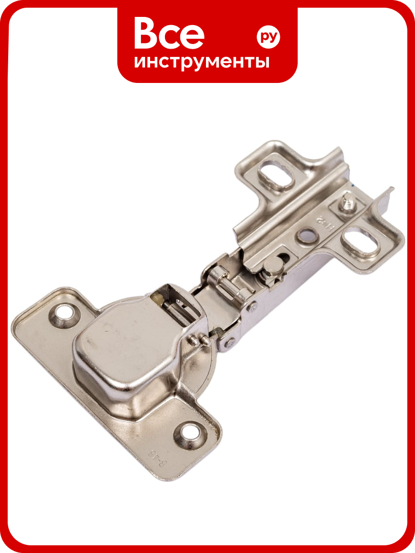 Мебельная петля с обратной пружиной BOYARD PUSH Slide-On H690A02/0112 107178