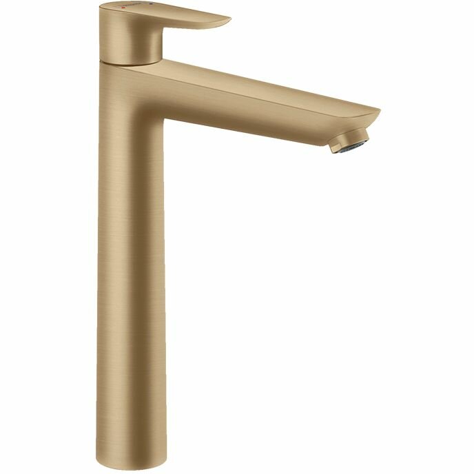 Смеситель Hansgrohe "Talis E" 71716140, латунь, шлифованная бронза, 18,3 см