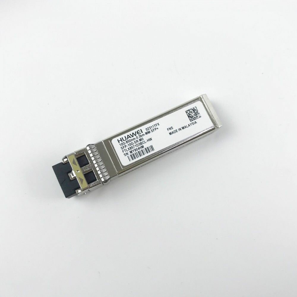 Трансивер Huawe* 10GBase-SR SFP+ 10G 850nm 0.3km LC (02311TFX)