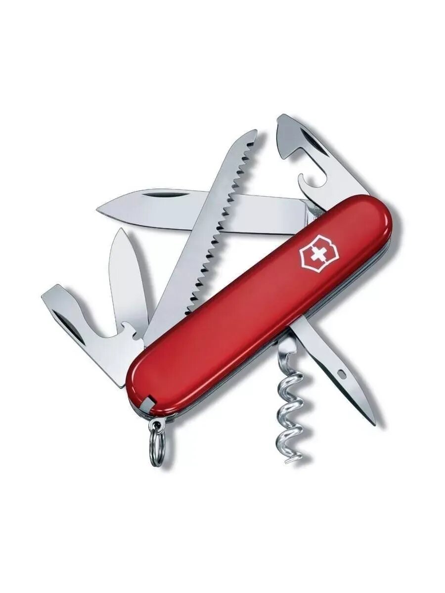 Многофункциональный нож Victorinox, 13 функций, красный