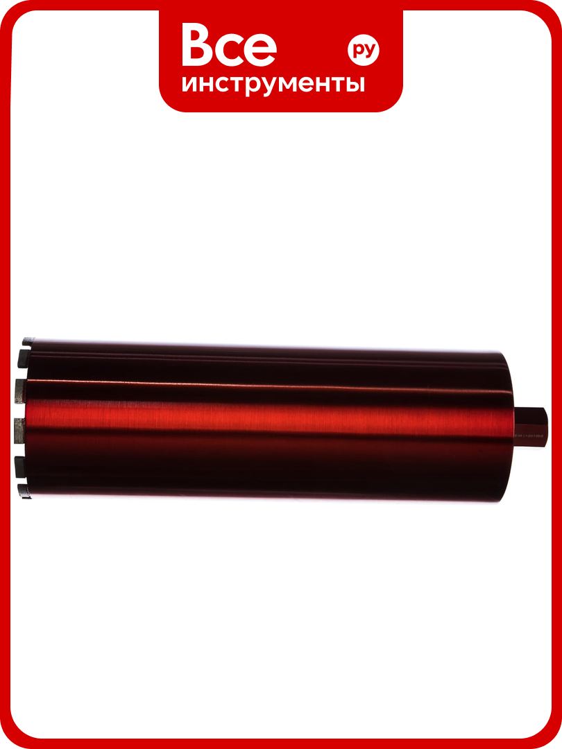 Сверло алмазное сегментное мокр. Diam 162x450х13x1,1/4UNC Титан серия Экстра (железобетон) 313014