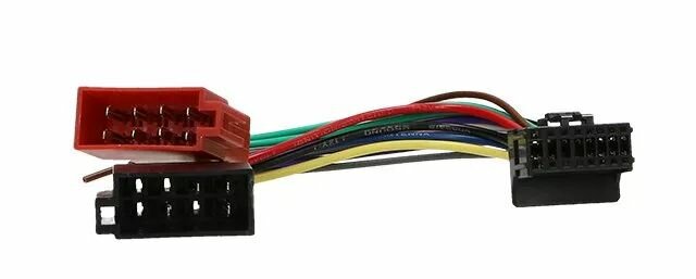 Разъём/штекер для подключения автомагнитолы Pioneer DEH-P1500 16-pin INTRO GS-201 CON-PIO-01W с ISO-адаптером
