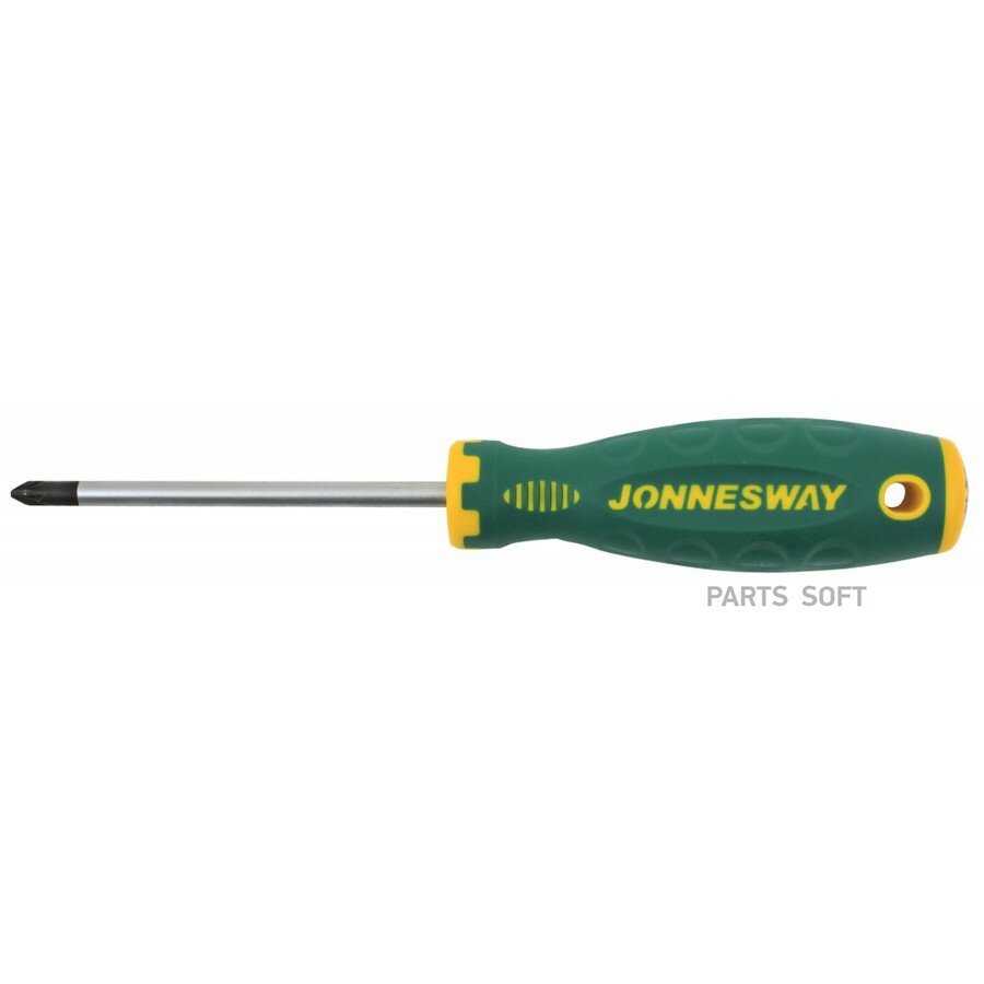 Отвертка стержневая POZIDRIV® ANTI-SLIP GRIP PZ2x100 JONNESWAY D71Z2100