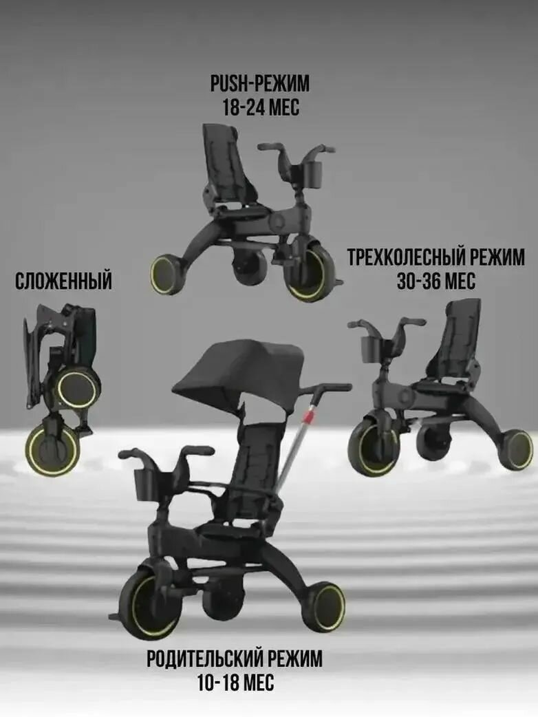Велосипед-коляска — фото 1