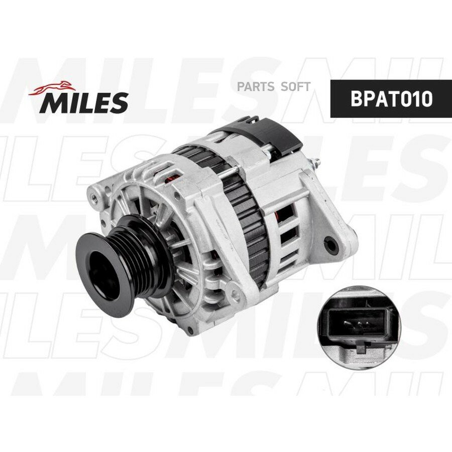 Генератор DAEWOO Nexia Espero 1 5 от официального дистрибьютора, MILES, артикул BPAT010