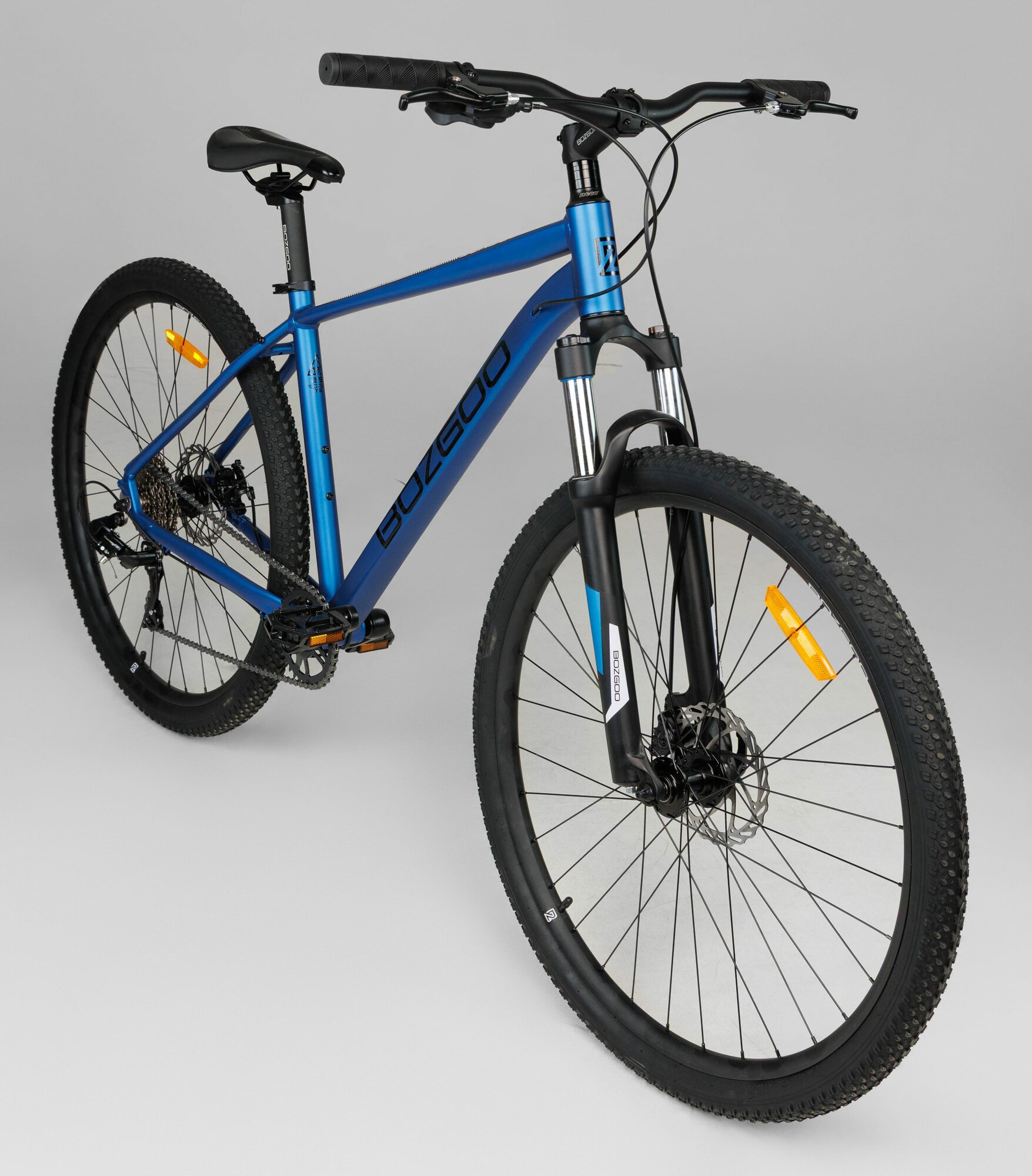 Велосипед BozGoo Sunset 27,5 HD (DEEP BLUE/ BLACK) рама 19"