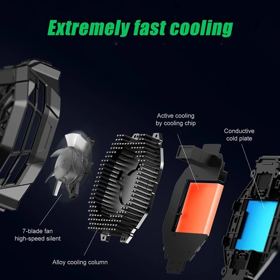 Black Shark FunCooler Pro 2, кулер для смартфона — фото 1