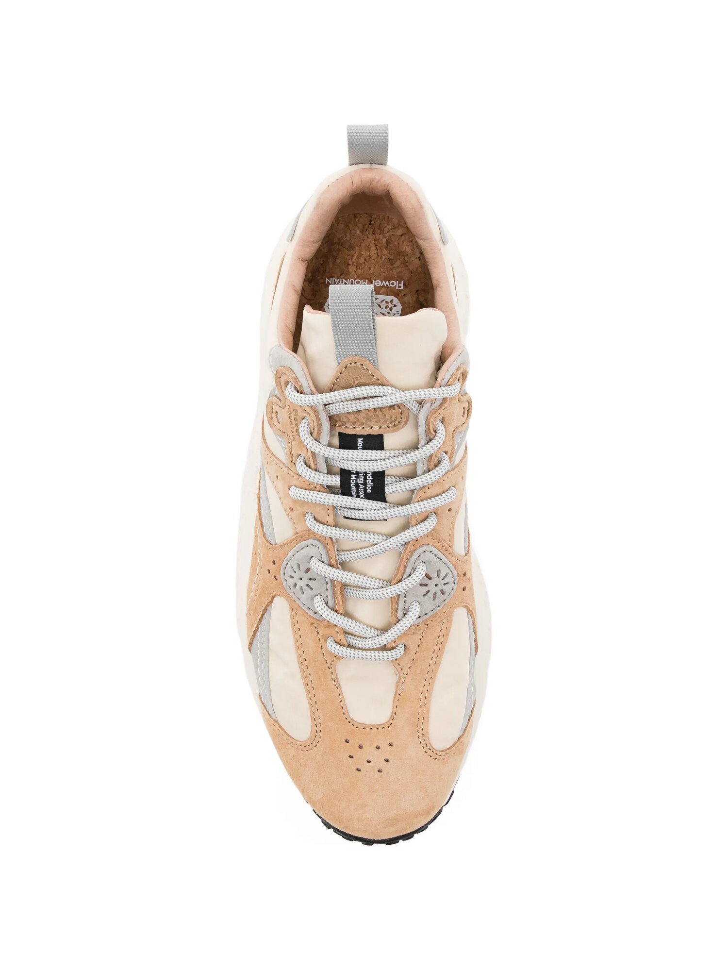 Кроссовки FLOWER MOUNTAIN Panelled perforated sneakers, размер 43, разноцветный — фото 1