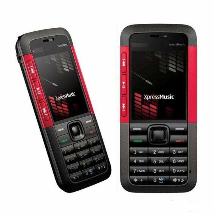 Мобильный телефон 5310, черный, красный