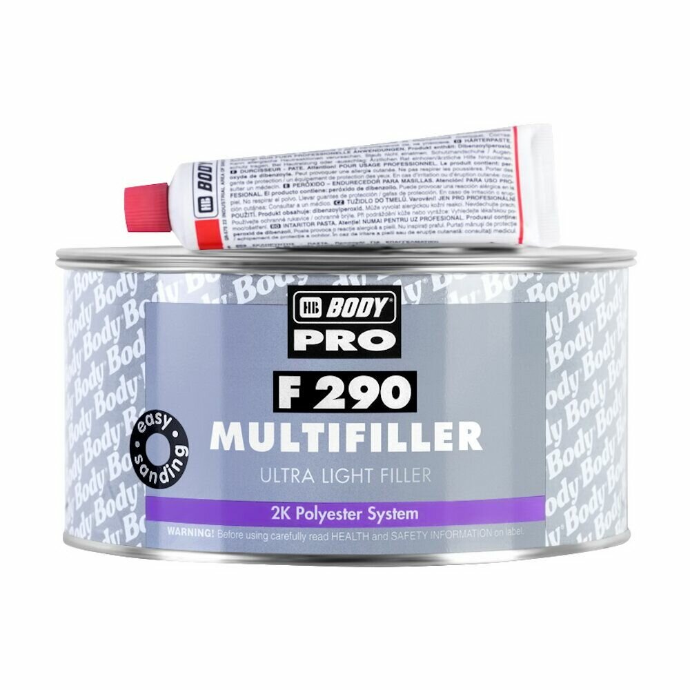 Шпатлевка F290 Ultra Light Multifiller Biege 1,5л BODY 2901300002