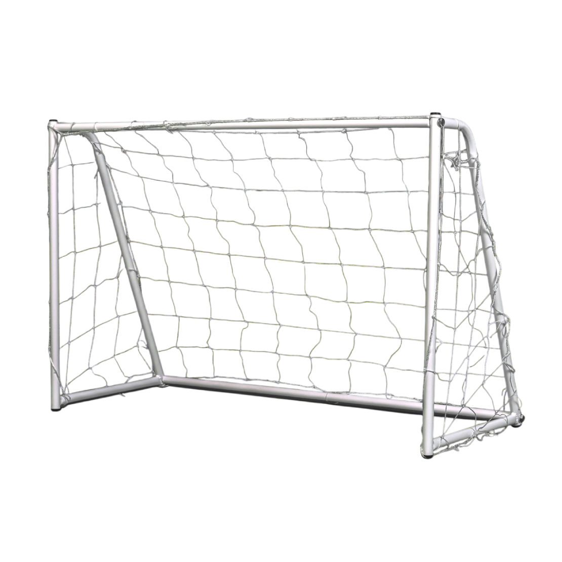 Ворота футбольные DFC Goal120, 120 x 80 x 55 см, разборные, защита от коррозии, сталь, белый