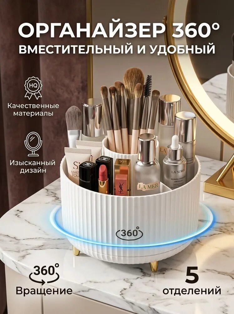 Органайзер для мелочей и косметики15х15х12.5 см.