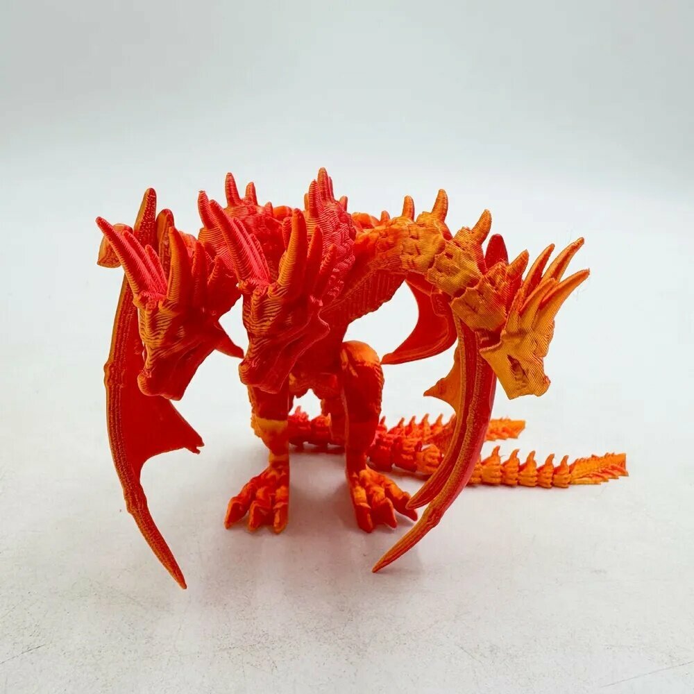 Игрушка с трехглавым драконом Кидора для 3D-печати