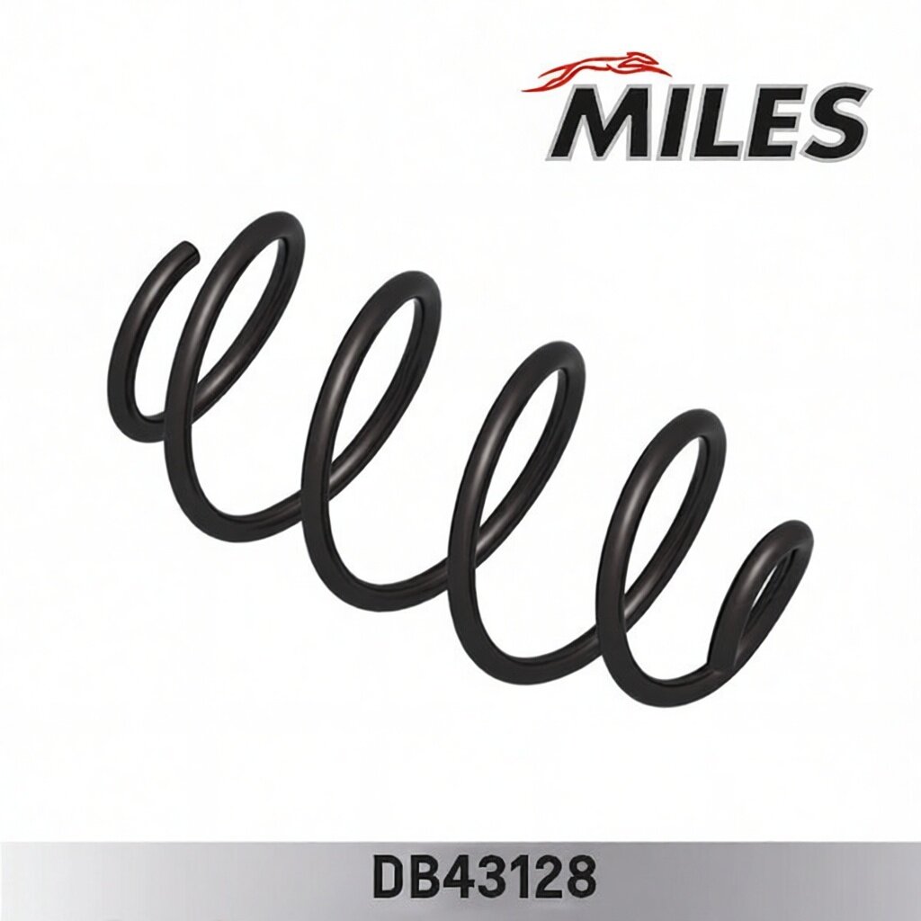 Пружина передней подвески SKODA OCTAVIA II 1.9TDI/2.0FSI 04- (LESJOFORS 4085711) DB43128 Miles арт.