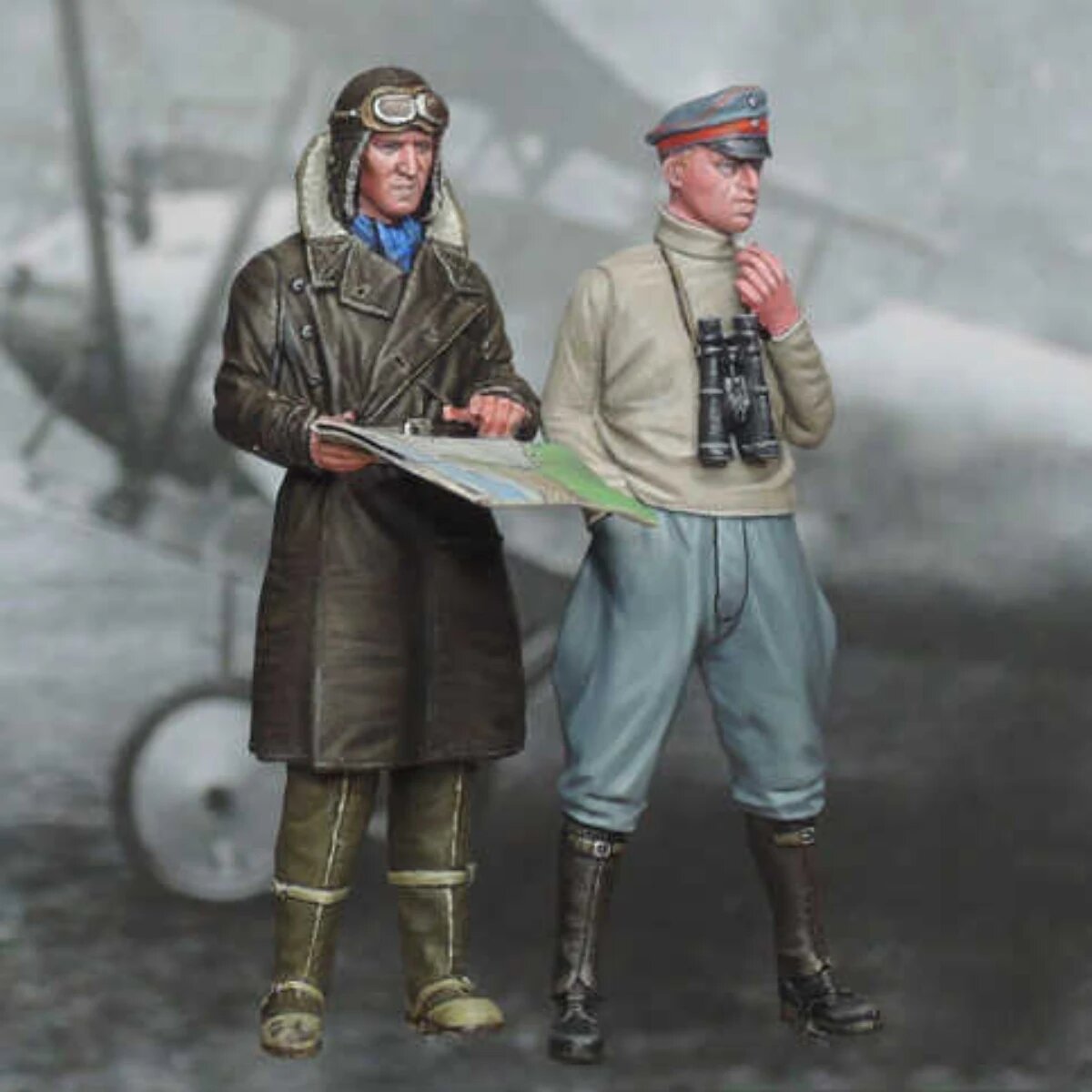 Модель самолёта MEEKLION MODEL 1/32 из резины