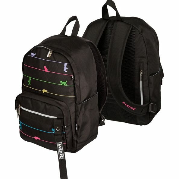 Рюкзак "deVENTE. Air Jump. Neon Cat" подростковый 40x31x20 см (18 л) 500 г