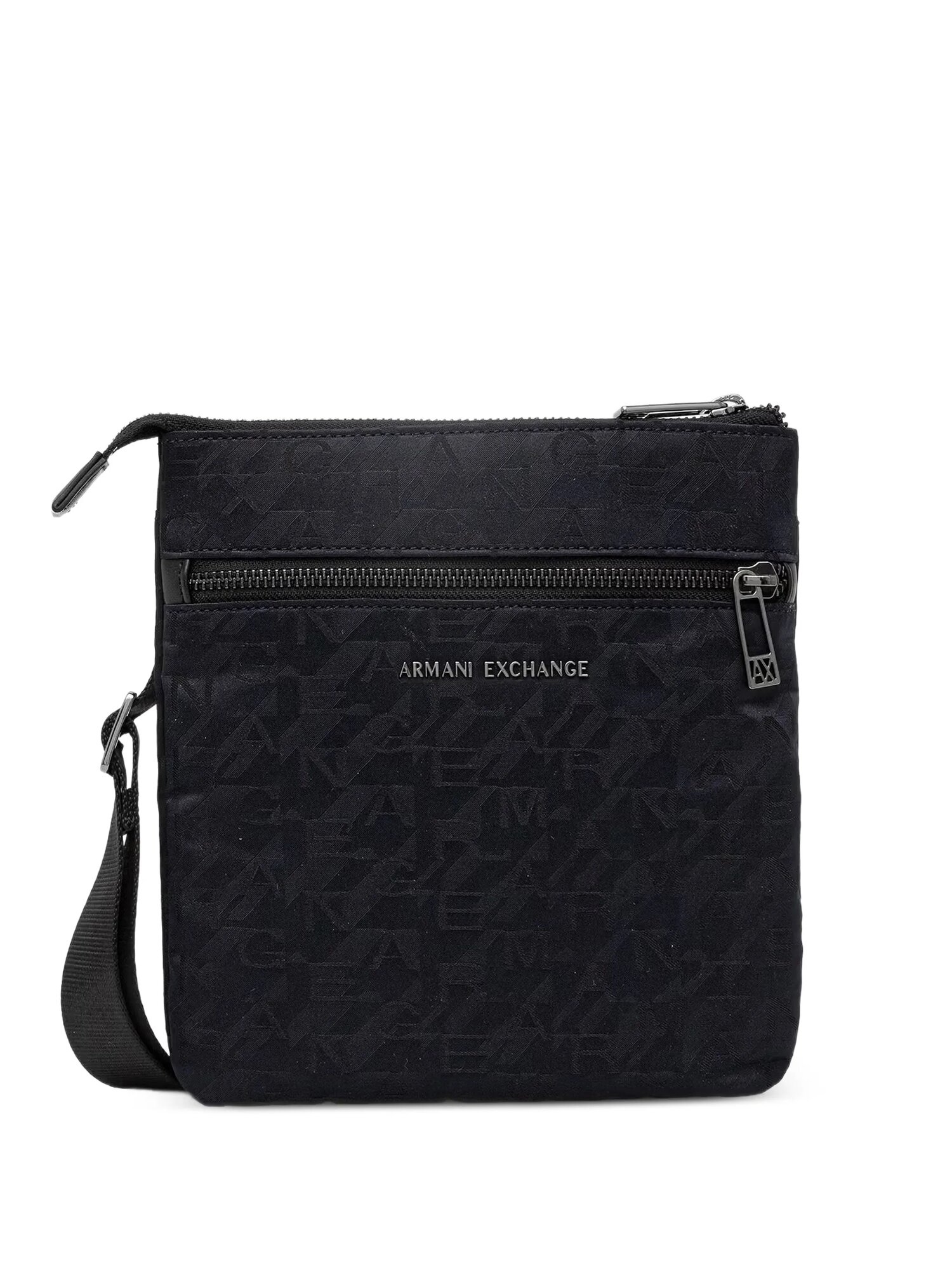 Сумка Monogram-pattern logo-plaque messenger bag
