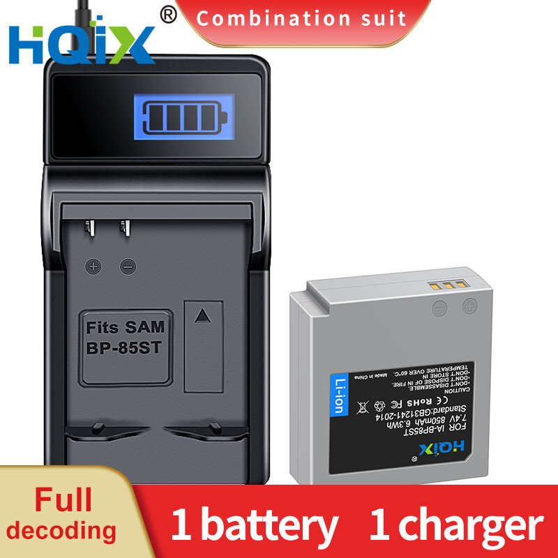 HQIX для Samsung VP-MX10 HMX10 C-HMX10 камера IA-BP85ST зарядное устройство Аккумулятор