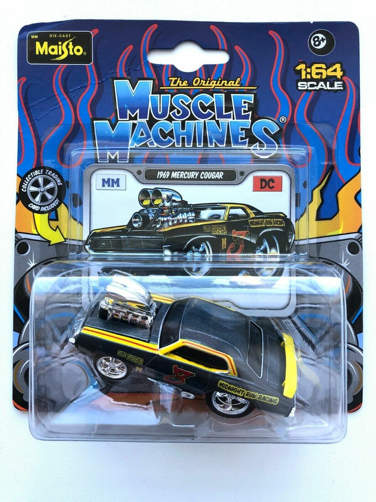 Машинка Maisto 1969 MERCURY COUGAR The Original Muscle Machines 1:64