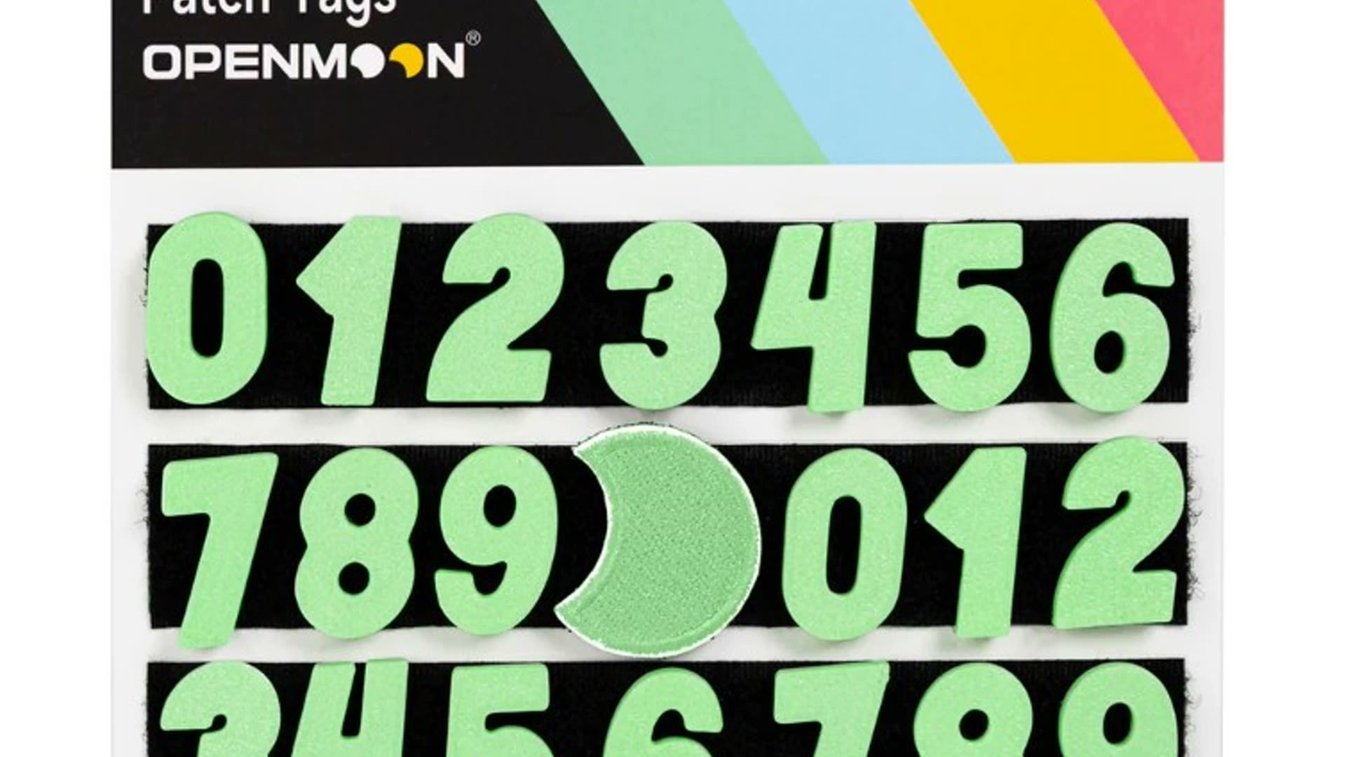 Теги OPENMOON Hook-Loop Clapperboard Tags (GLOW GREEN SET OCT04) — фото 1