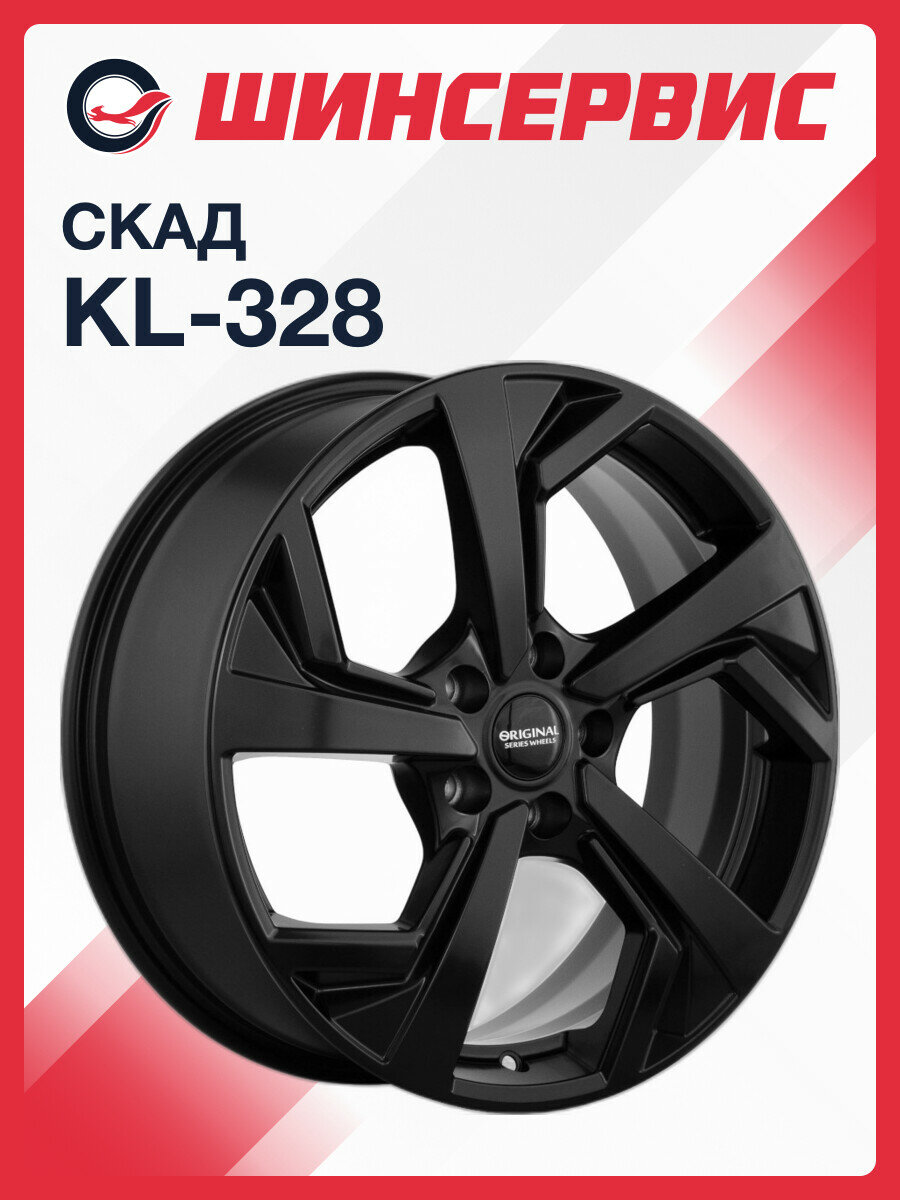 Литой колесный диск Скад KL-328 R18.0x7.0J 5x108.0 ET35.00 ЦО67.10 для автомобиля