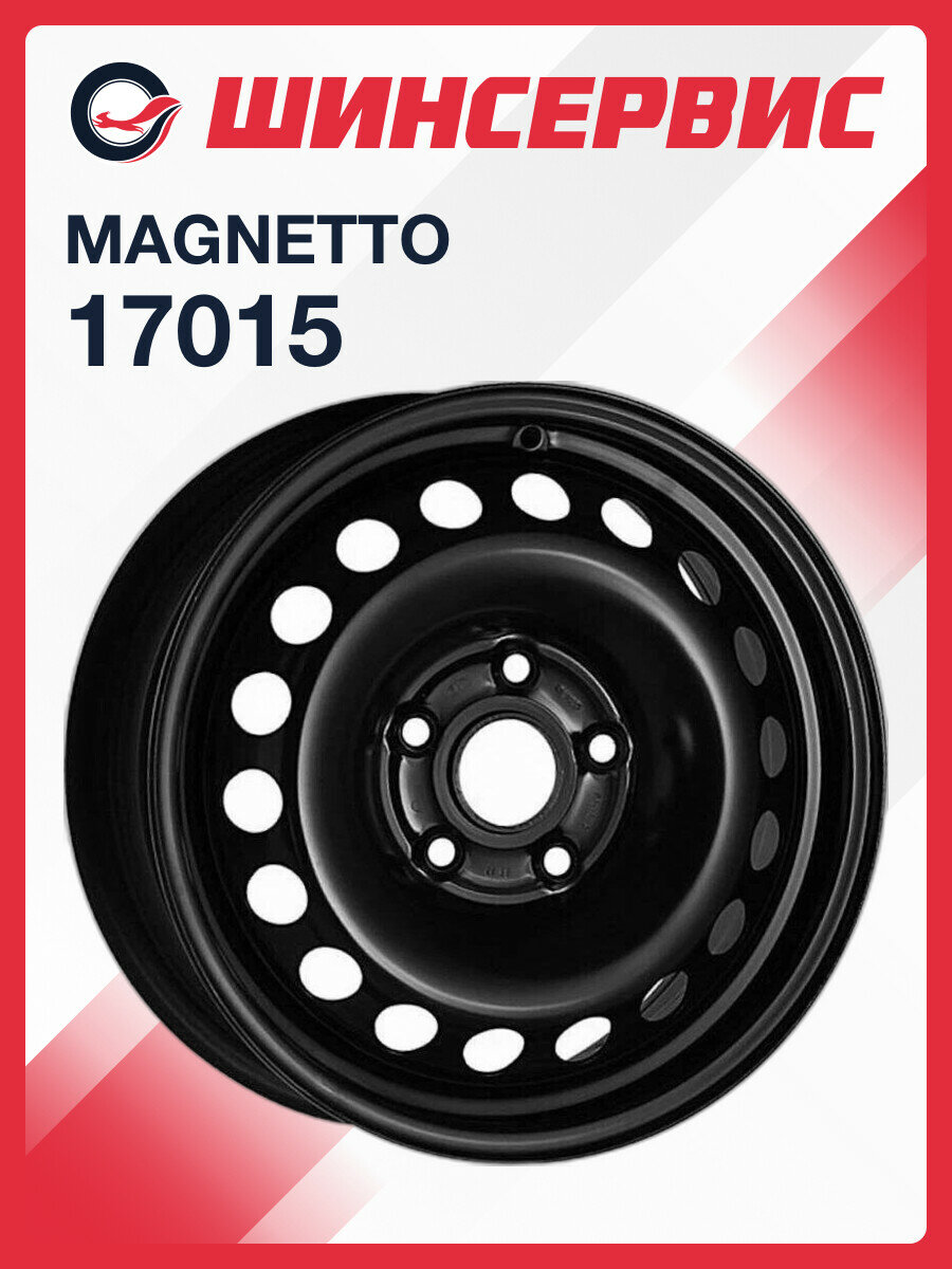 Стальной колесный диск Magnetto 17015 R17.0x7.0J 5x114.3 ET45.00 ЦО67.10 для автомобиля