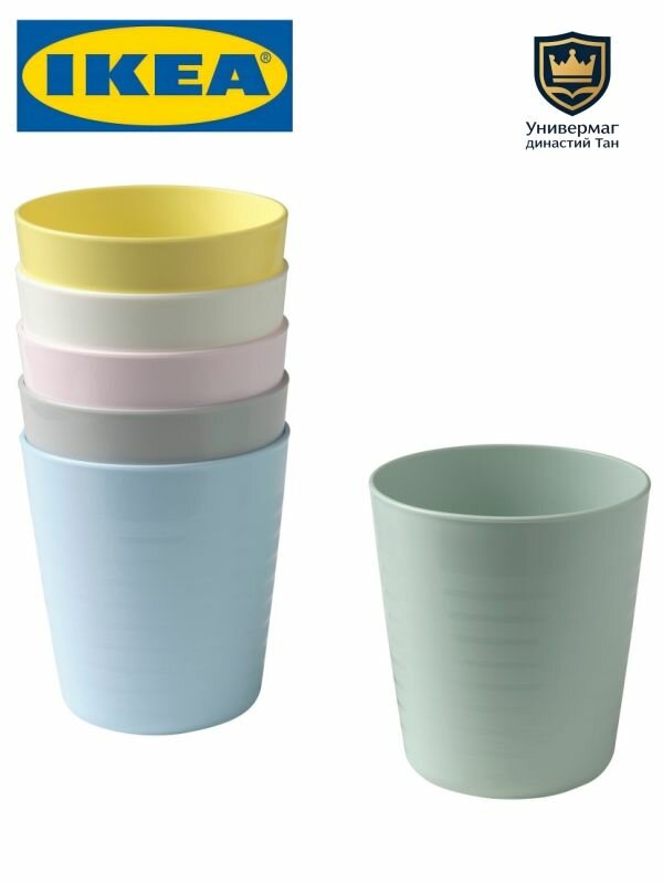 IKEA Сервиз для завтрака 23 мл мл "Kalas" из 6 предм, количество персон: 6