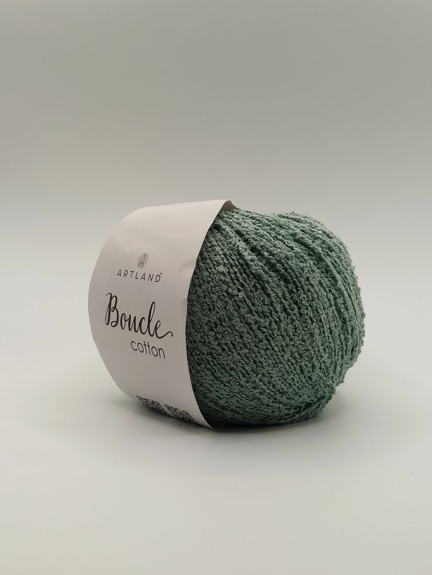 Пряжа Artland Boucle Cotton 10 (5 мотков по 50г/325м) лазурный