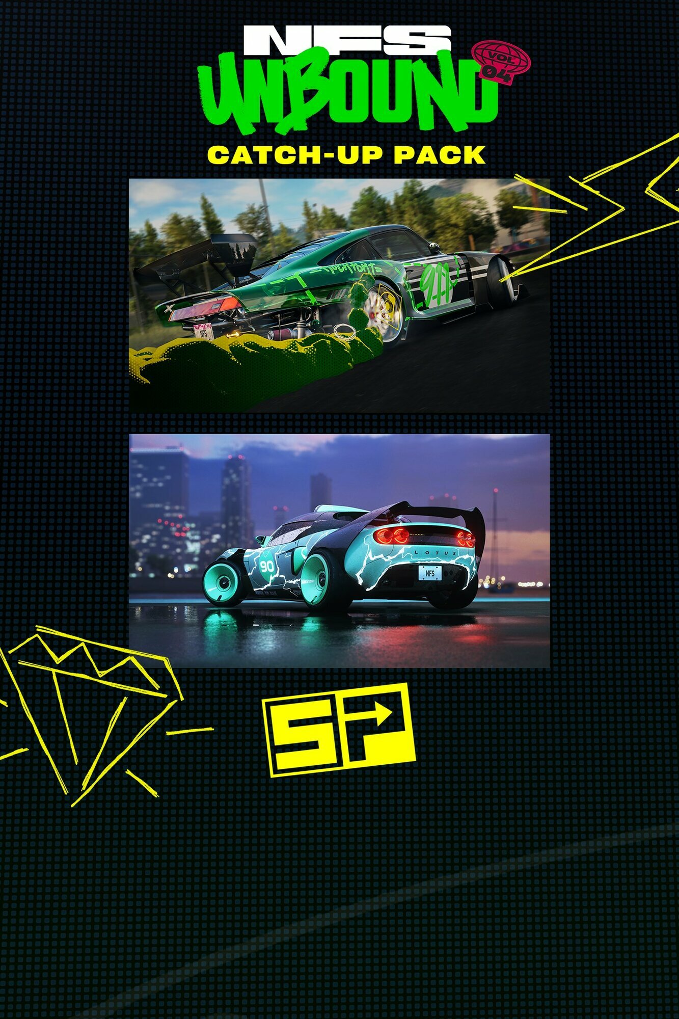 Need for Speed™ Unbound - Vol.4 Catch-Up Pack — Vol.4 Catch Up Pack (DLC) — ключ активации Xbox / Microsoft Store · Xbox Series X|S · цифровой ключ · любой регион